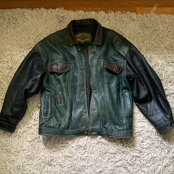Global Identity | Jackets & Coats | Vintage Leather Jacket | Poshmark